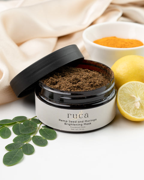 Moringa Brightening Ayurvedic Face Mask | All Organic and Natural ...